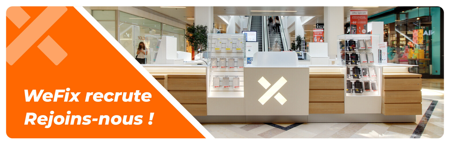 Emploi WeFix - Vendeur-Technicien Smartphones H/F [CDI] Créteil CDI